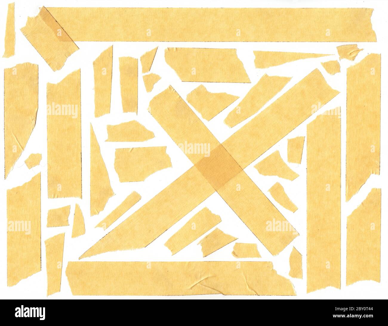 Torn paper stuck with tape hi-res stock photography and images - Alamy