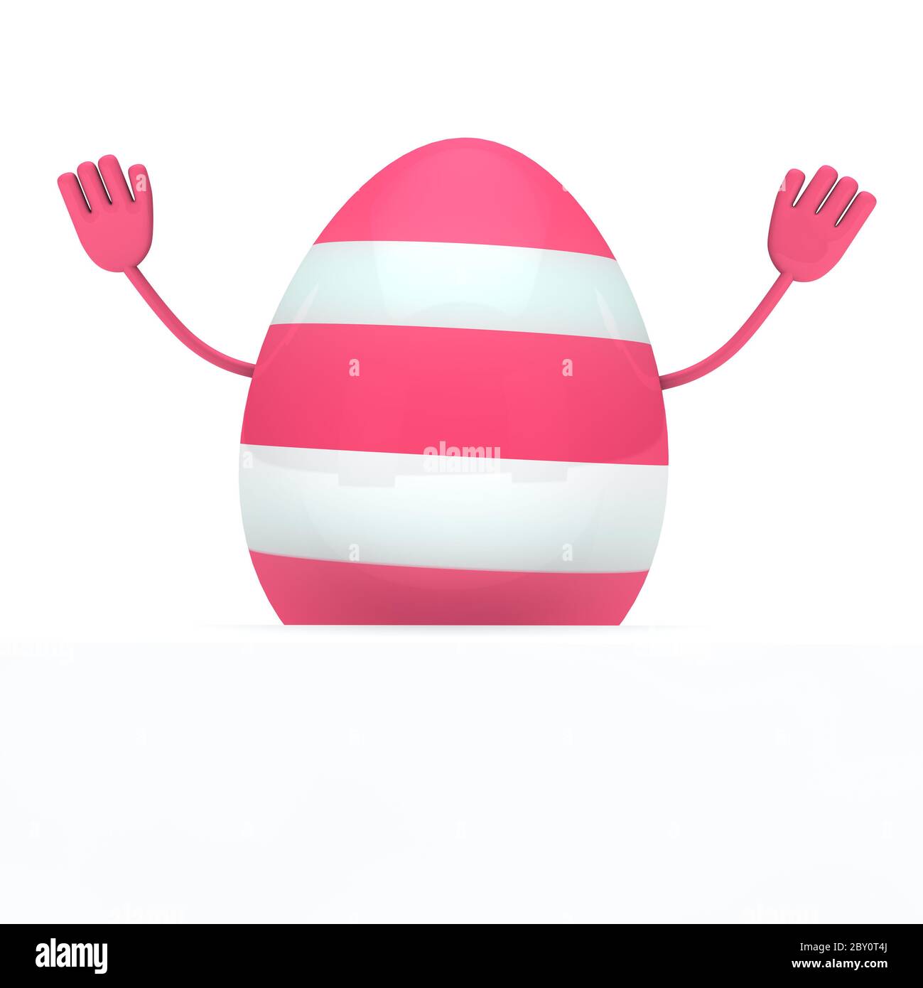 Colorful egg go and wave Stock Photo - Alamy