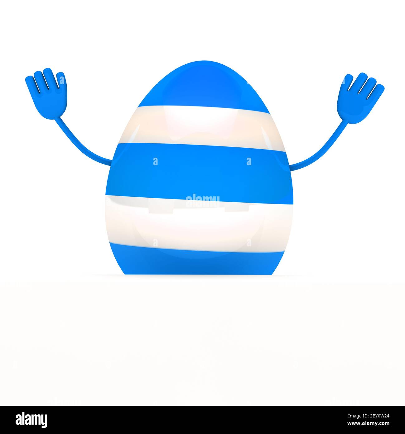 Blue wave pattern Cut Out Stock Images & Pictures - Alamy