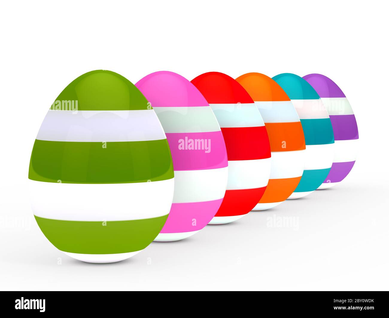 colorful eggs series Stock Photo - Alamy