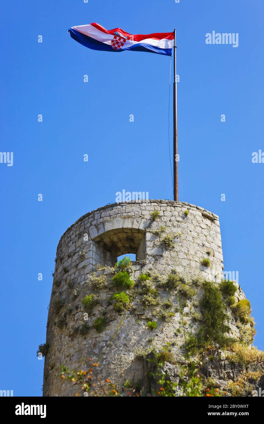 Old fort in Split, Croatia Stock Photo - Alamy