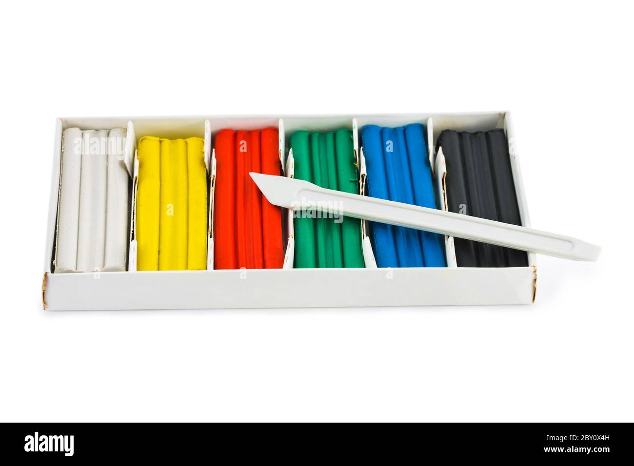 Clay in box Stock Photo - Alamy