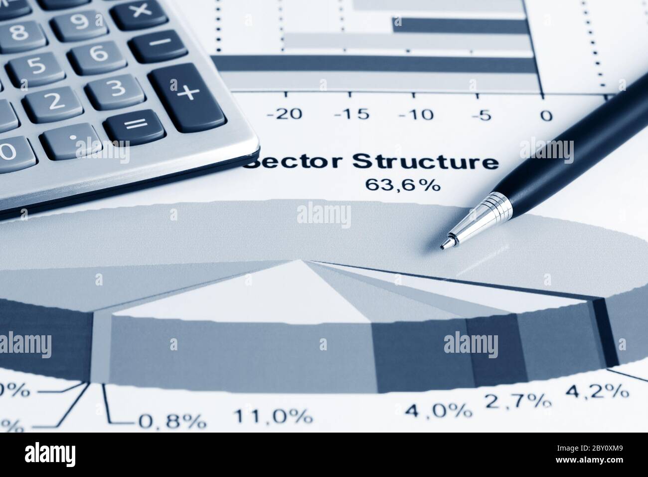 Stock index sector structure Stock Photo - Alamy