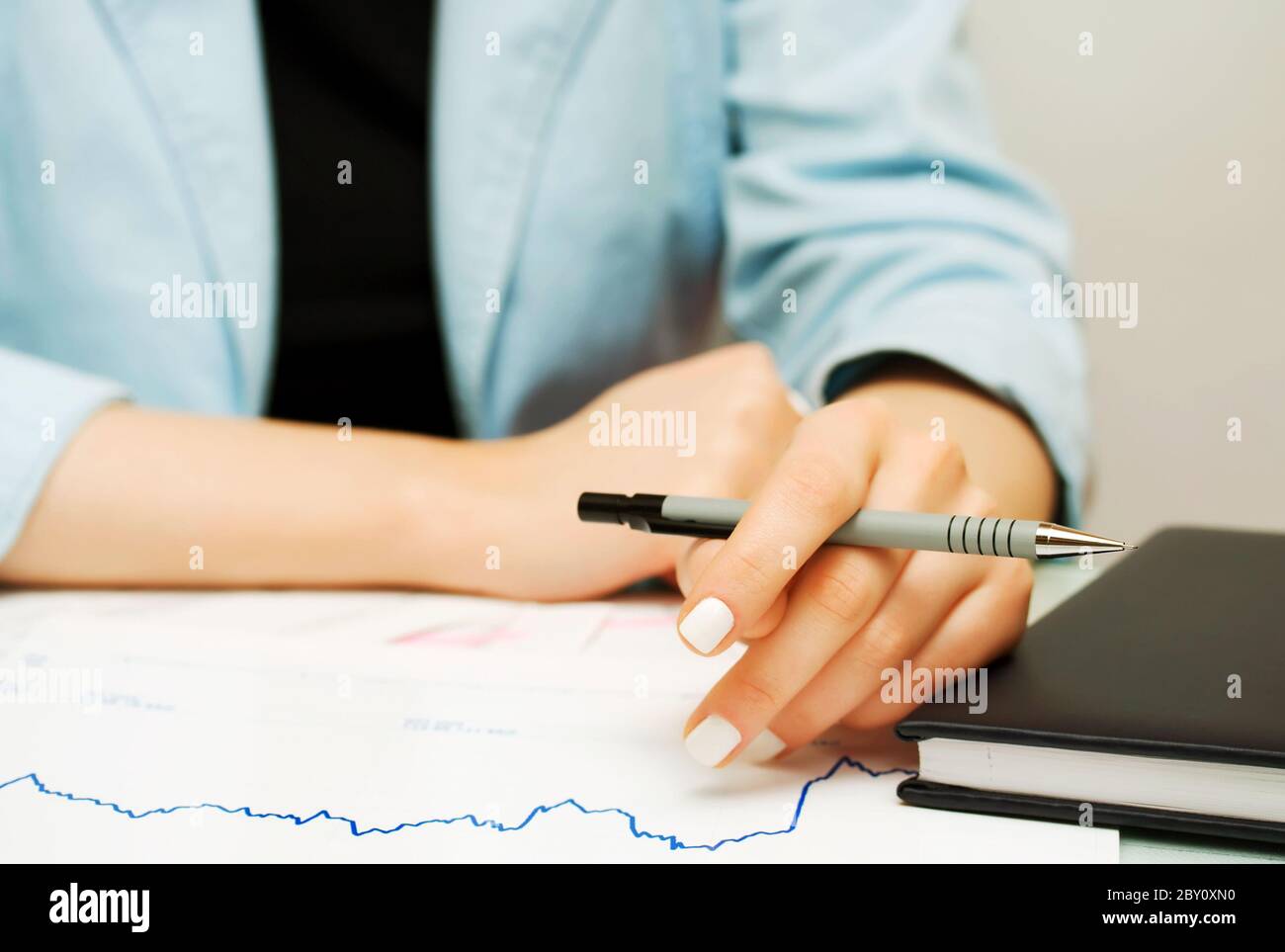 Stock market reports Stock Photo - Alamy