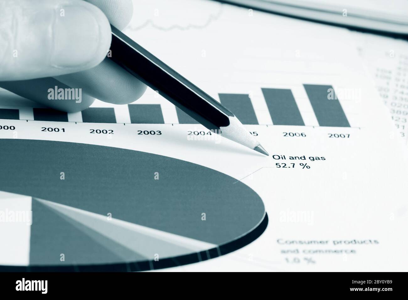 Stock market reports Stock Photo - Alamy