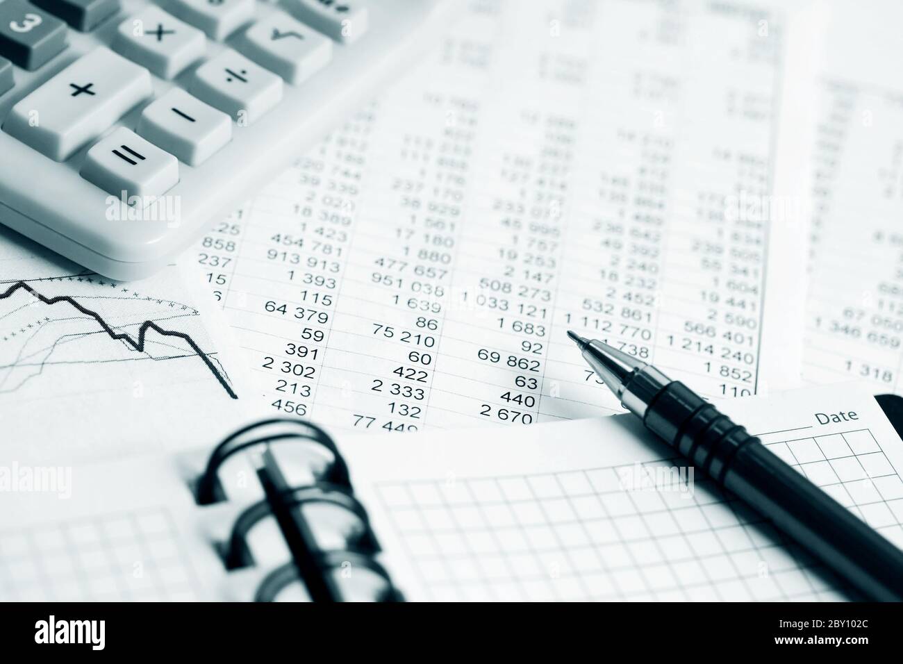 Stock market graphs and charts Stock Photo - Alamy