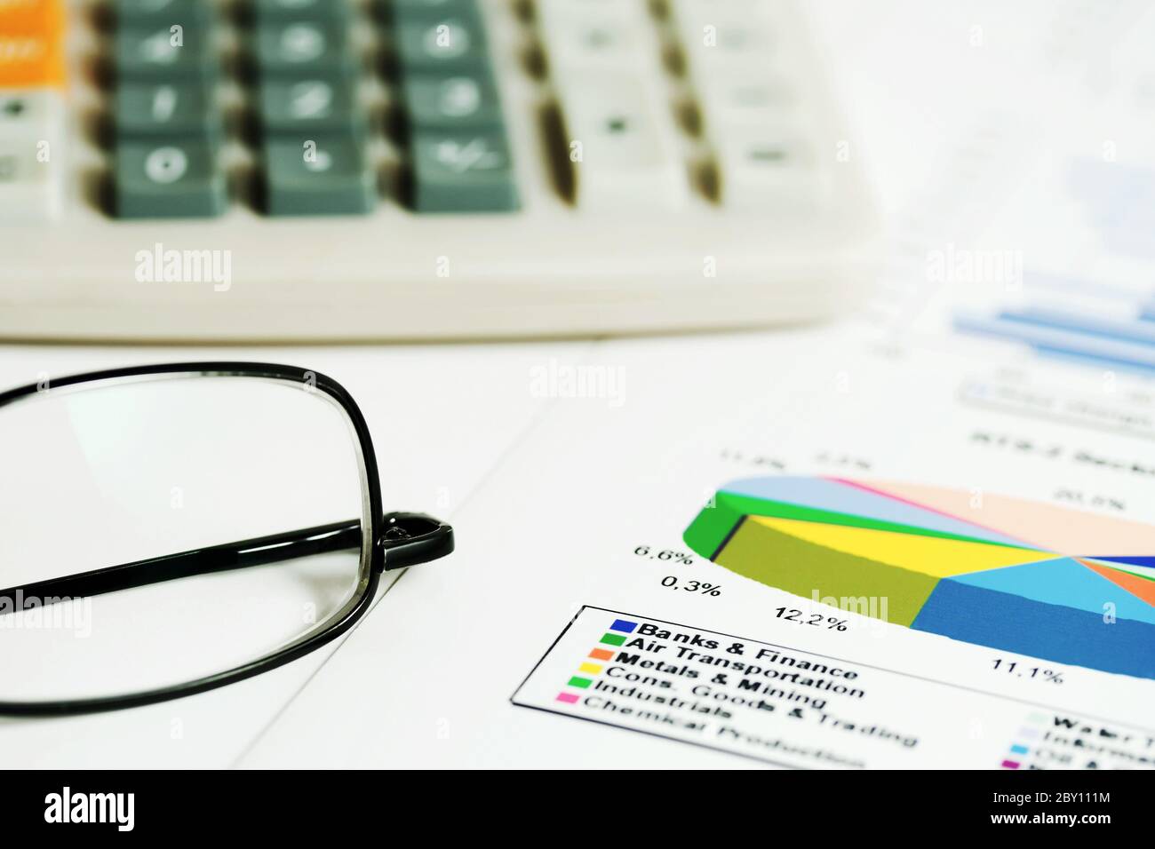 Stock market graphs Stock Photo - Alamy