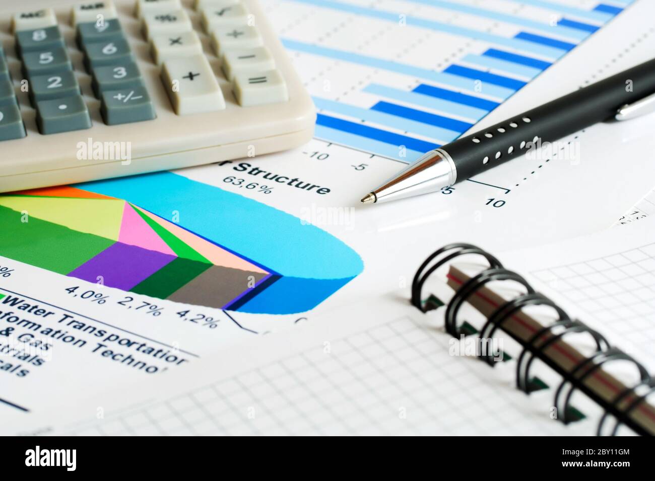 Stock market graphs and charts Stock Photo - Alamy