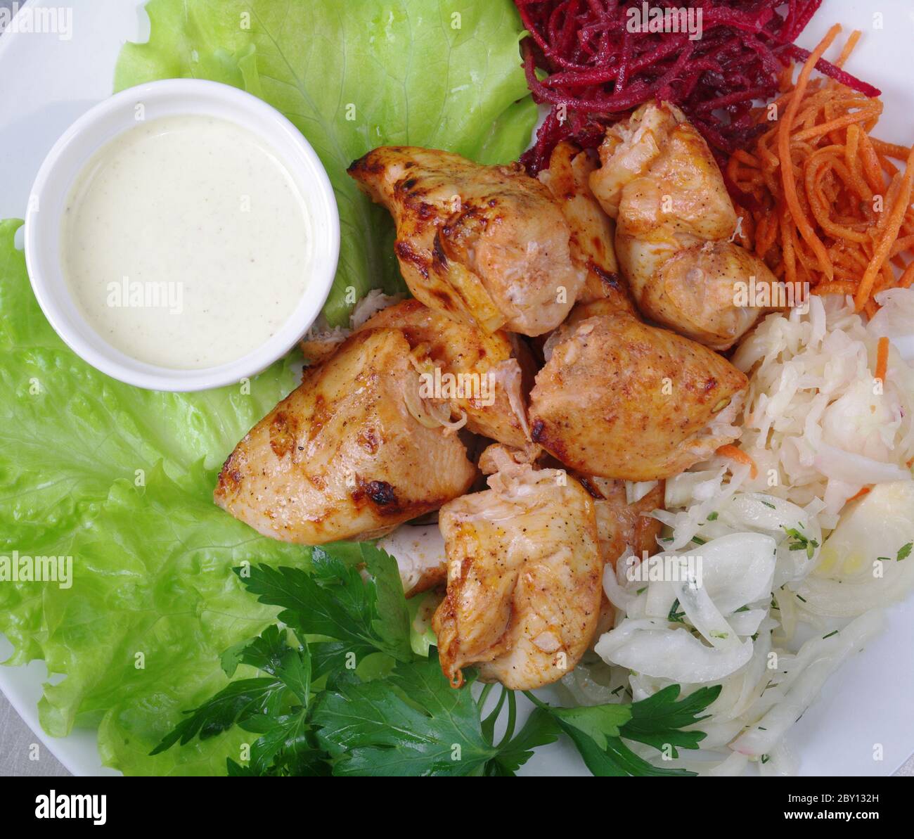 chicken making roasted Stock Photo - Alamy