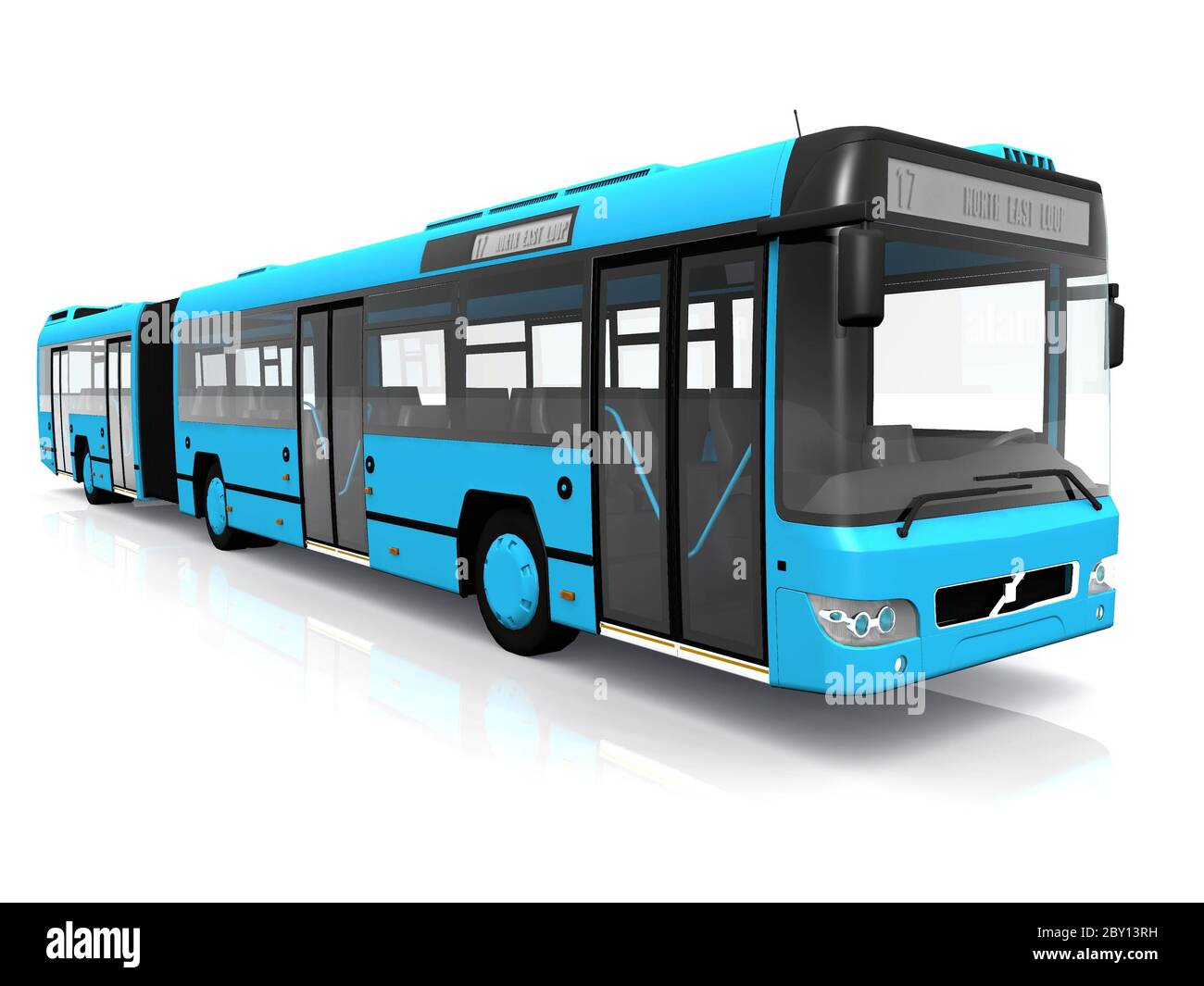 Bus red blue green Cut Out Stock Images & Pictures - Alamy