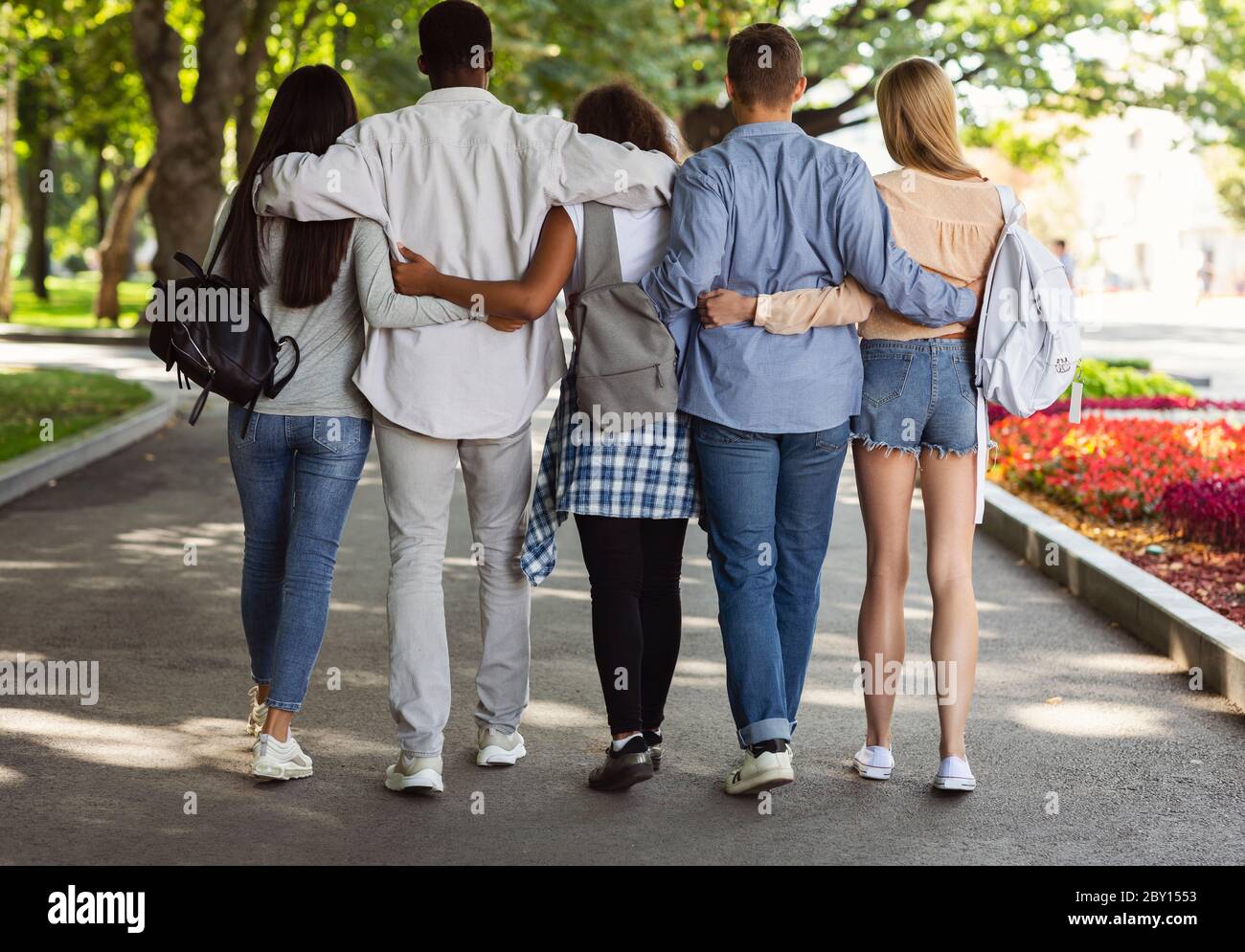 Teen boys walking hi-res stock photography and images - Alamy