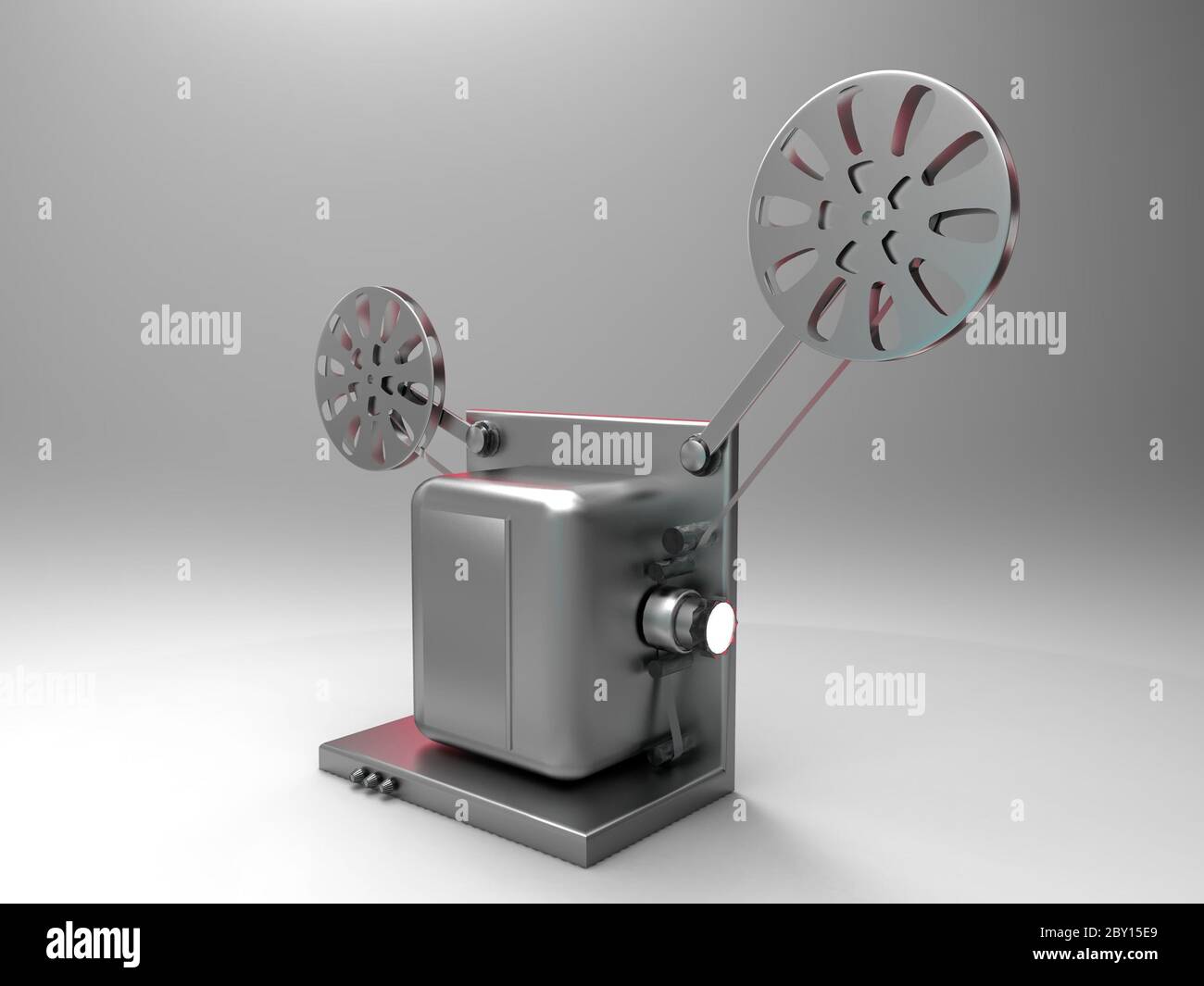 The film projector Stock Photo - Alamy