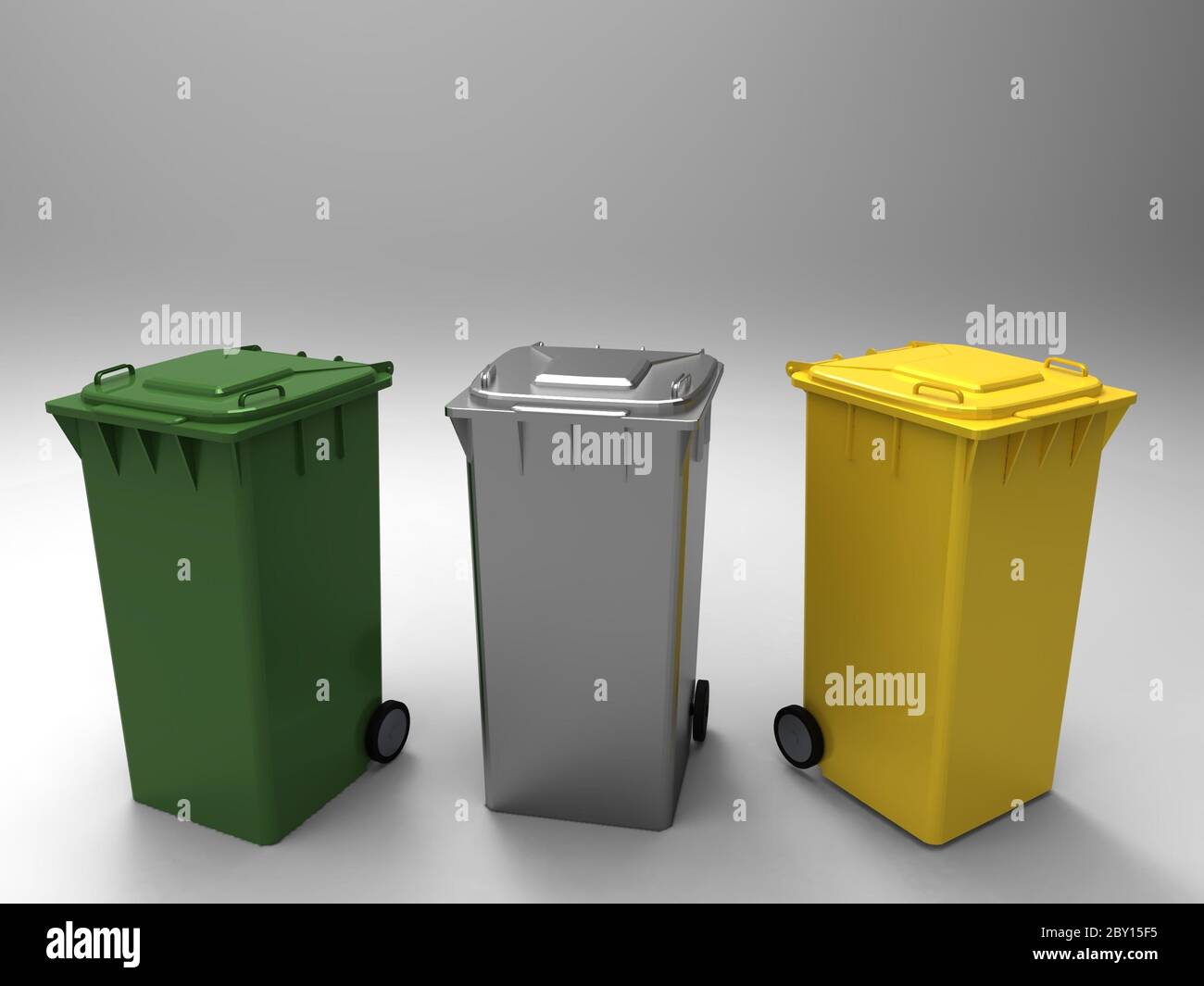 Color bins Stock Photo - Alamy