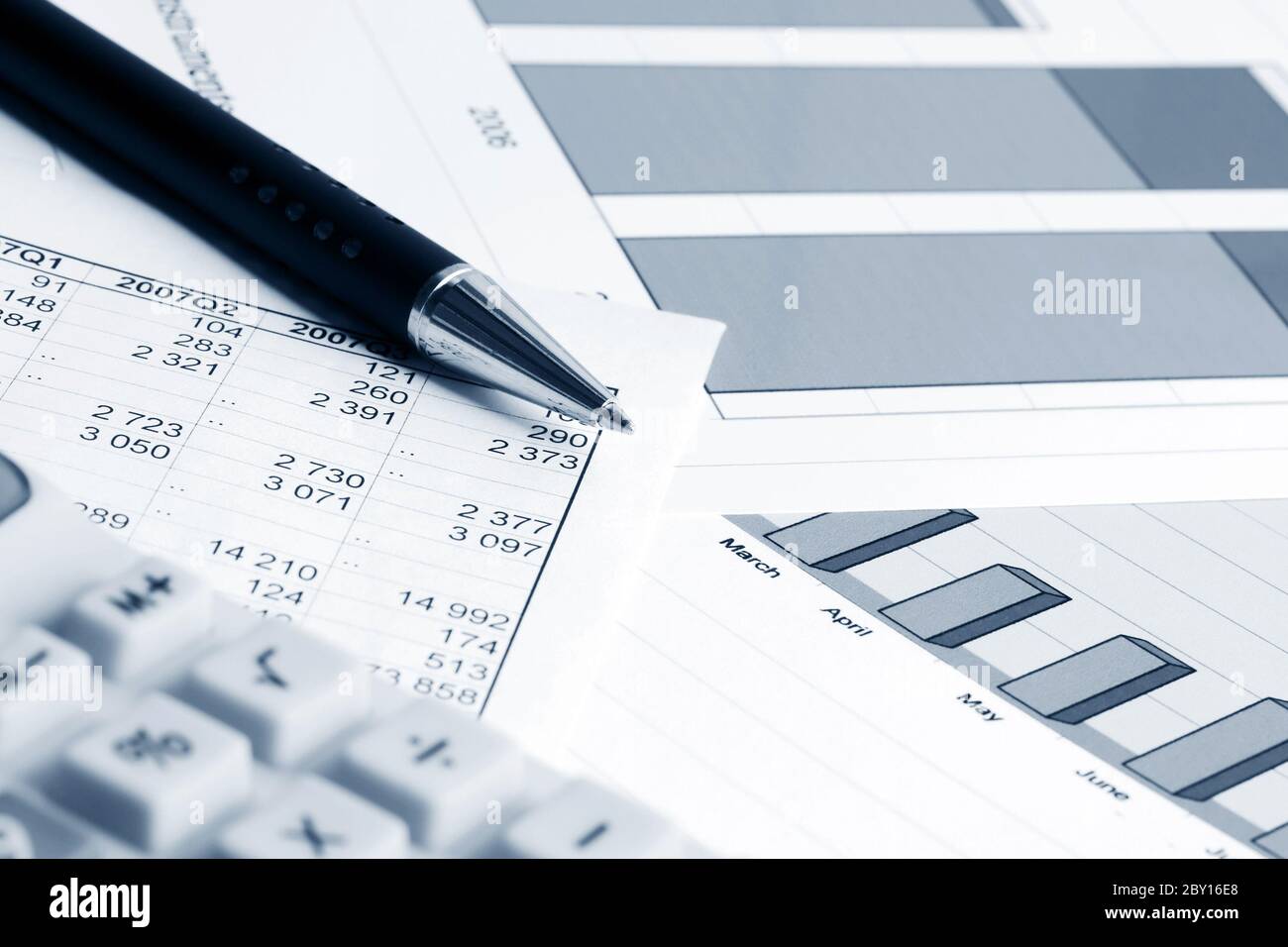 Stock market graphs and charts Stock Photo - Alamy