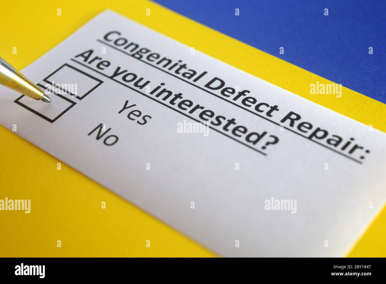 Congenital defect hi-res stock photography and images - Alamy