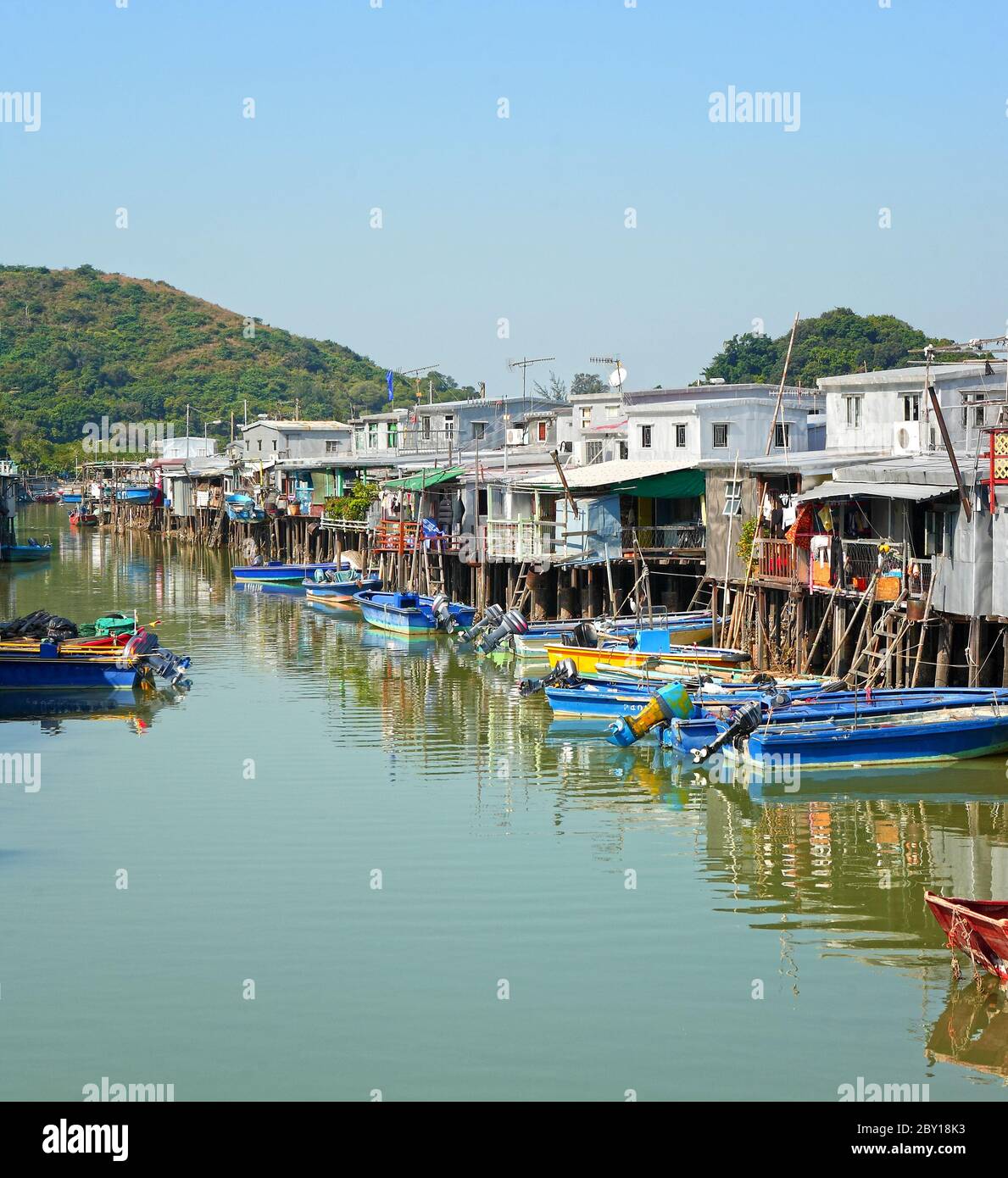 Tai O fishing village in Hong Kong Stock Photo - Alamy