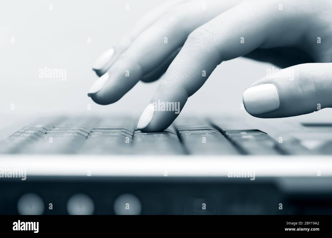 Hands business person typing hi-res stock photography and images - Alamy