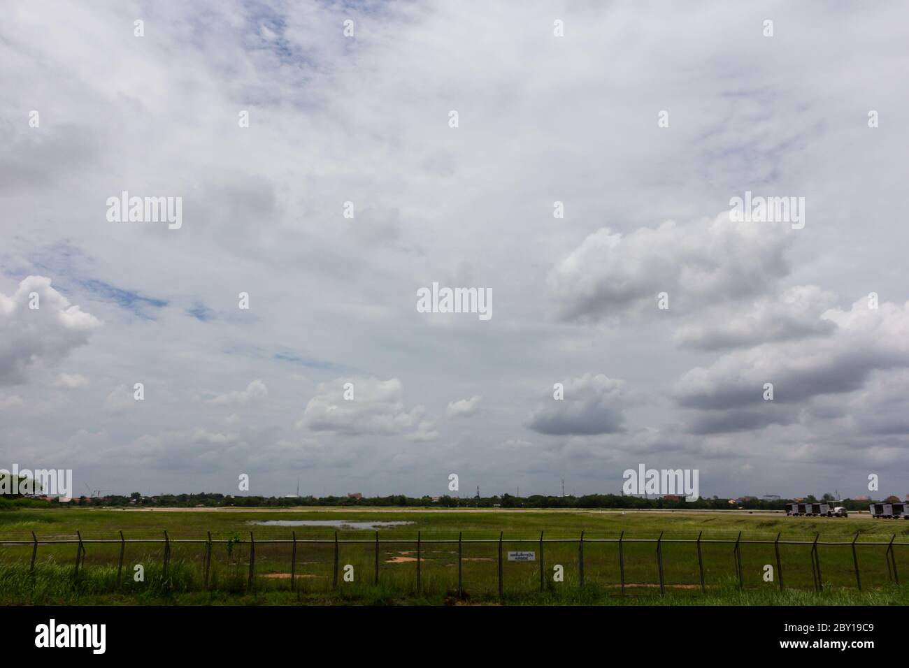 Blue sky with clouds background on morning time Stock Photo - Alamy