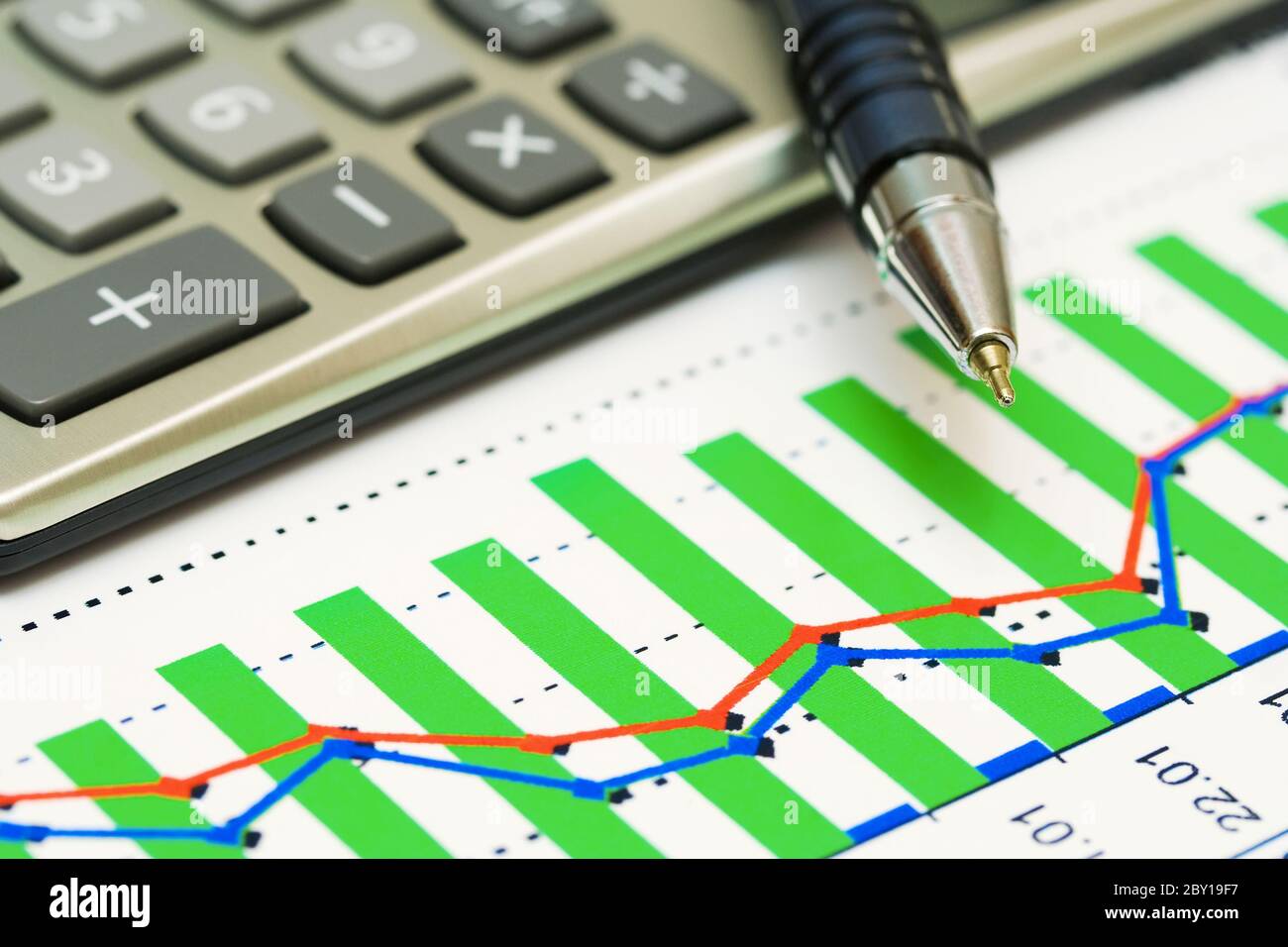 Stock market graphs analysis Stock Photo - Alamy