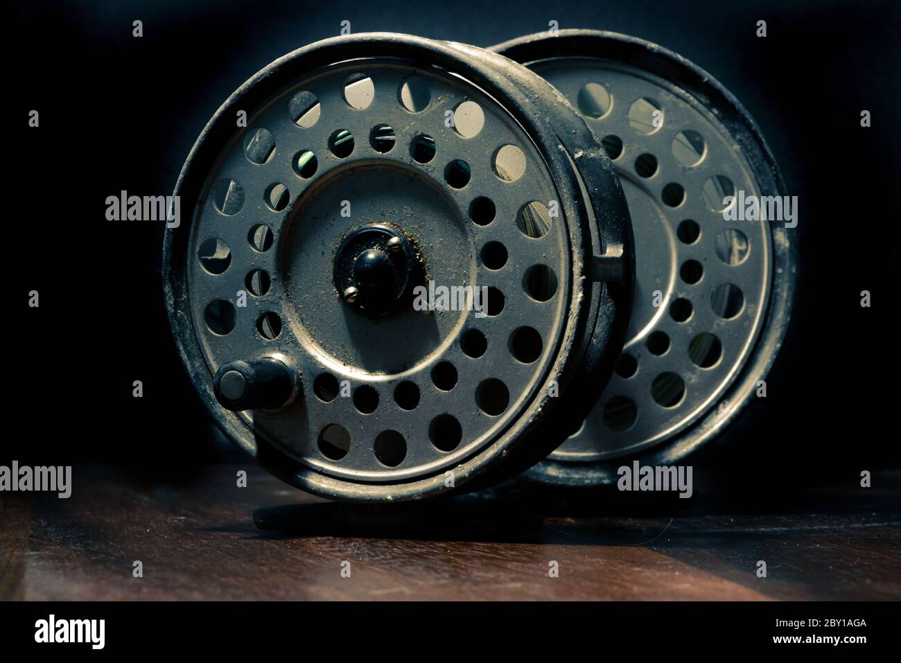 Antique fishing reels hi-res stock photography and images - Alamy