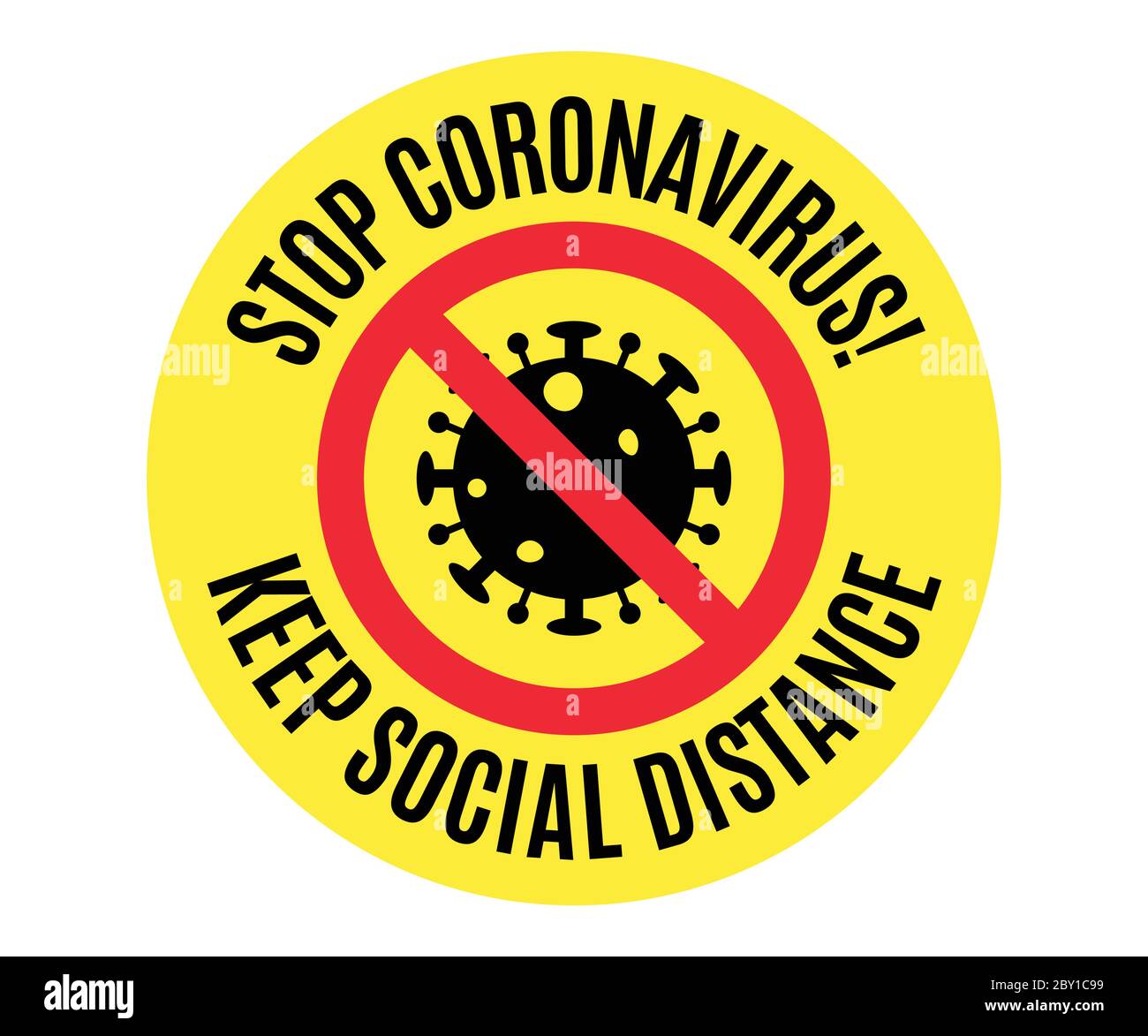 keep your distance and maintain 6 feet of social distancing to stop ...