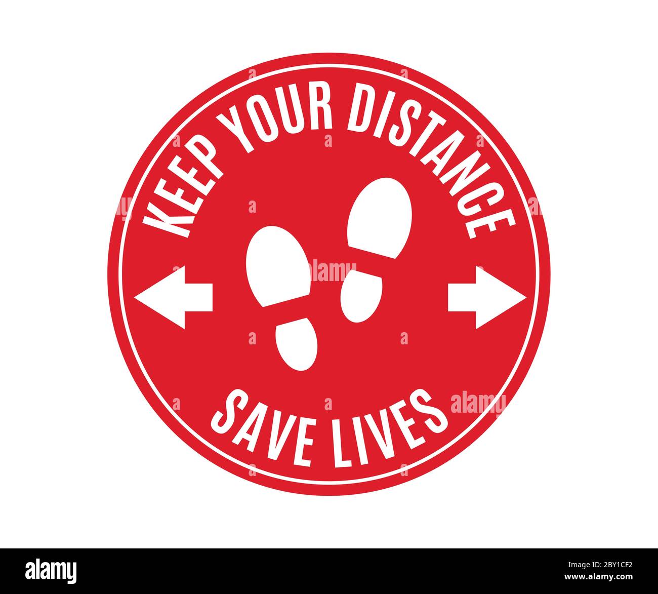 keep your distance and maintain 6 feet of social distancing to stop ...