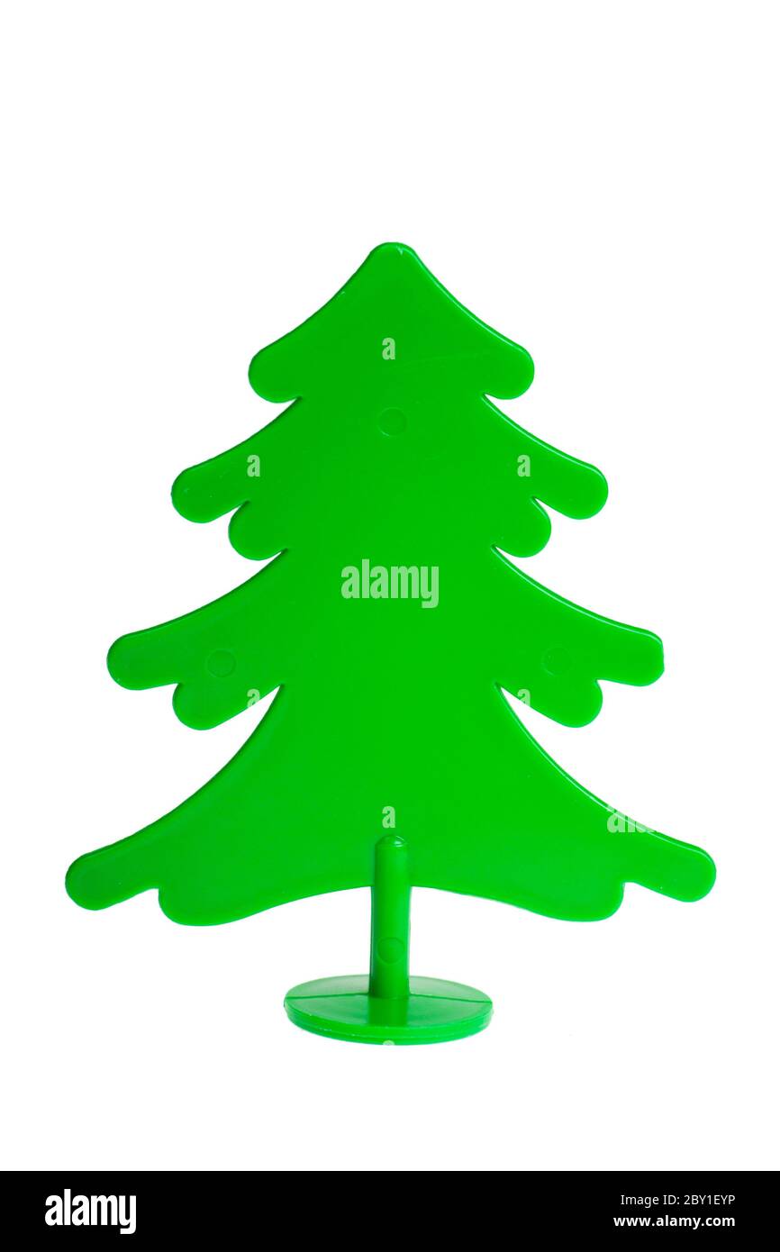 Plastic pine fir tree Stock Photo - Alamy