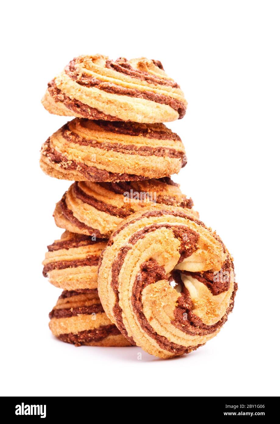 cinnamon cookies tower Stock Photo - Alamy
