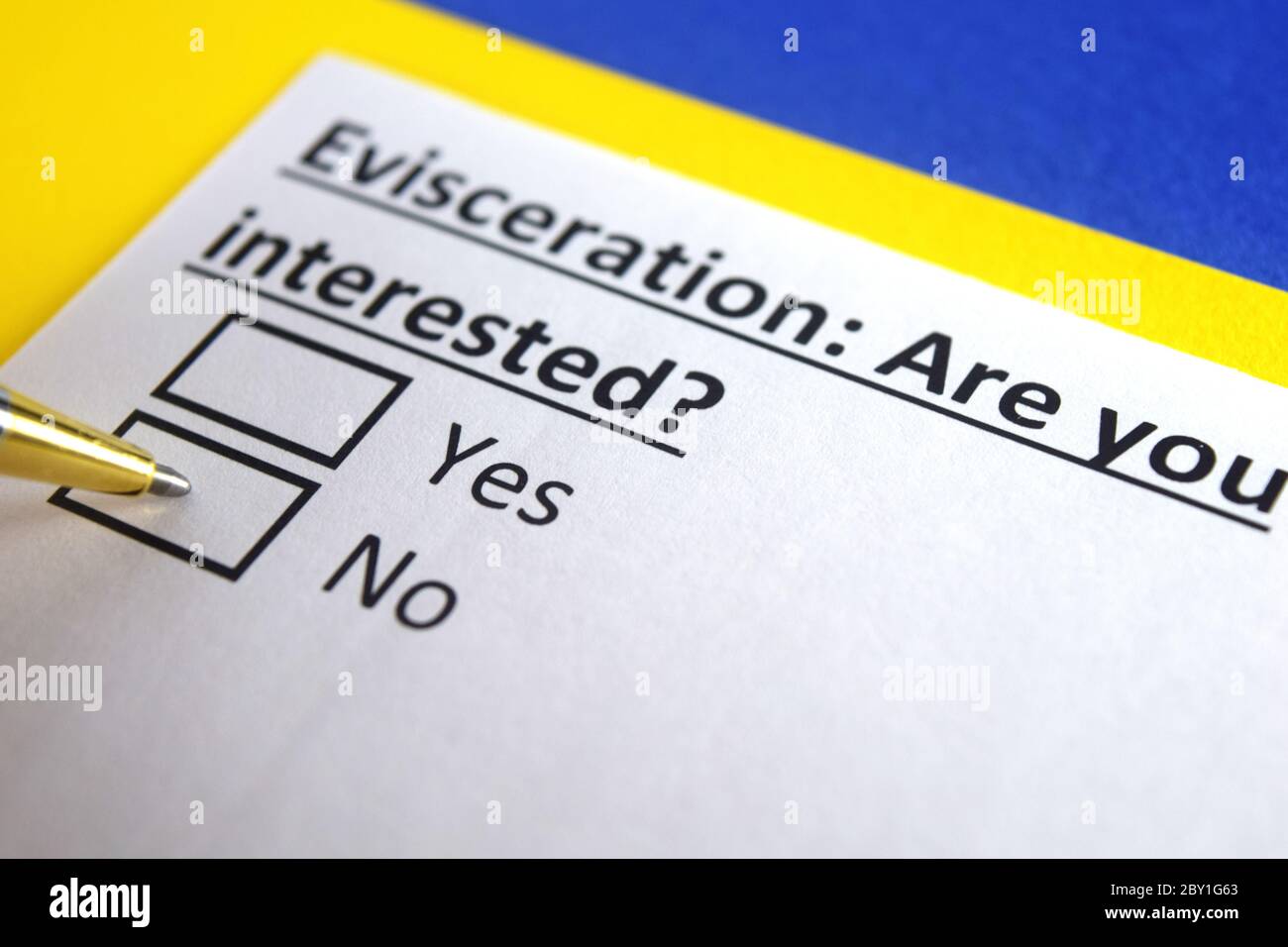 Evisceration hi-res stock photography and images - Alamy