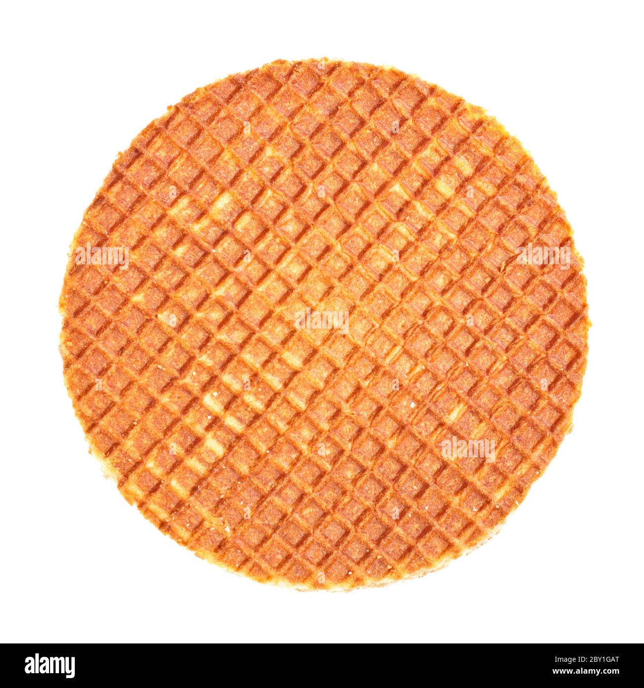 Dutch stroopwafel caramel waffle isolated Cut Out Stock Images ...