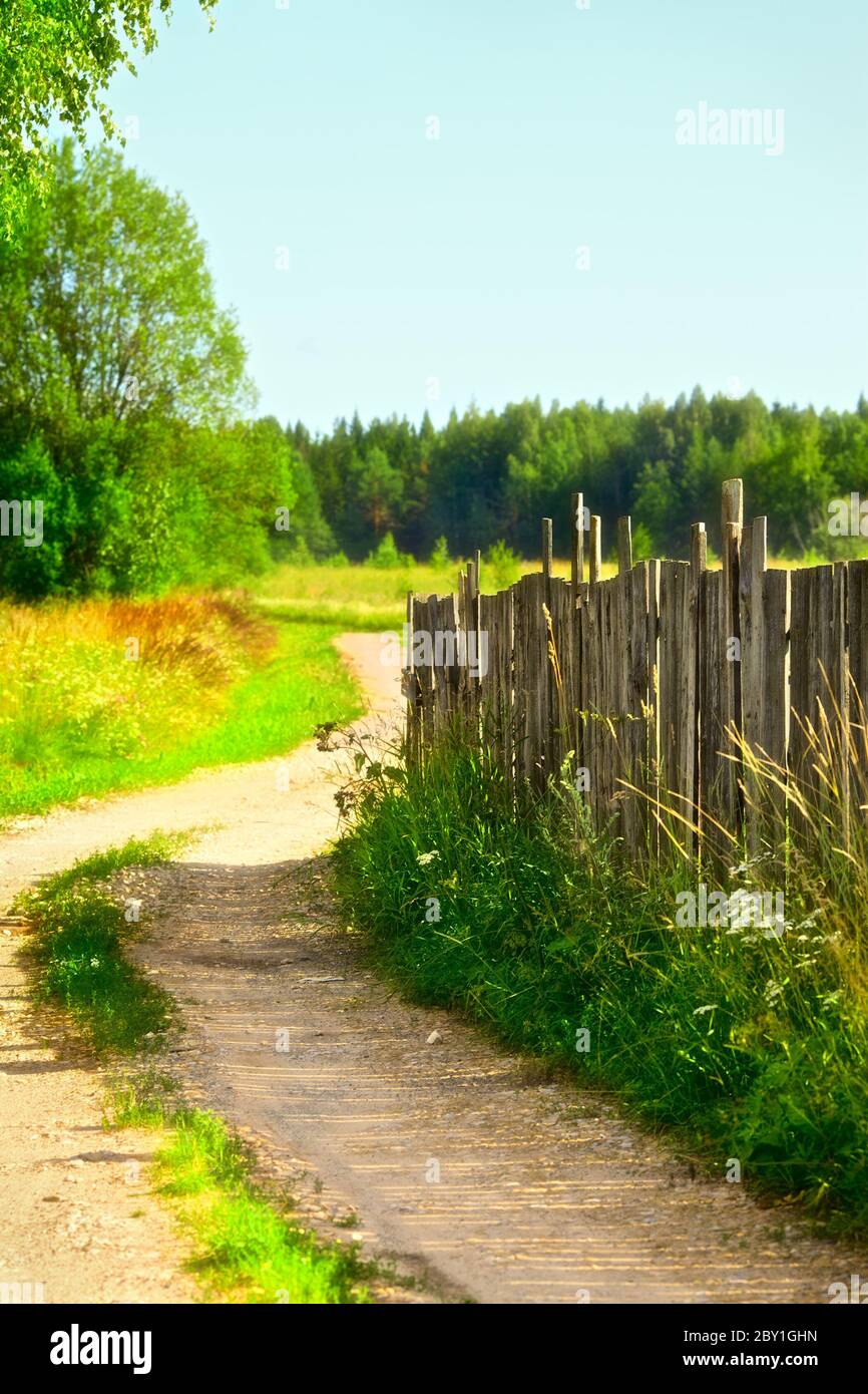 Countryside road old rustic hi-res stock photography and images - Alamy