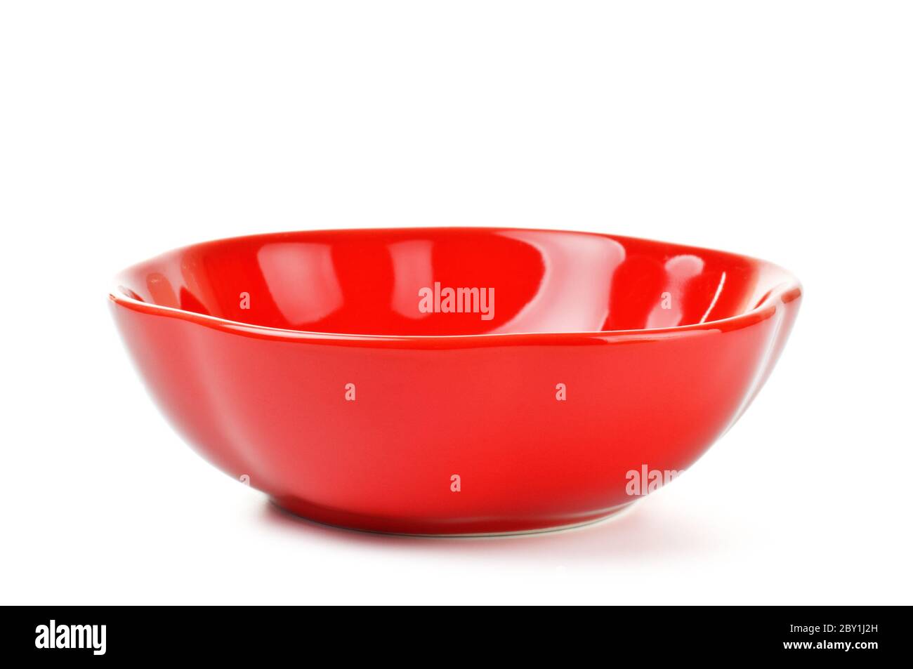 Empty red bowl Cut Out Stock Images & Pictures - Alamy