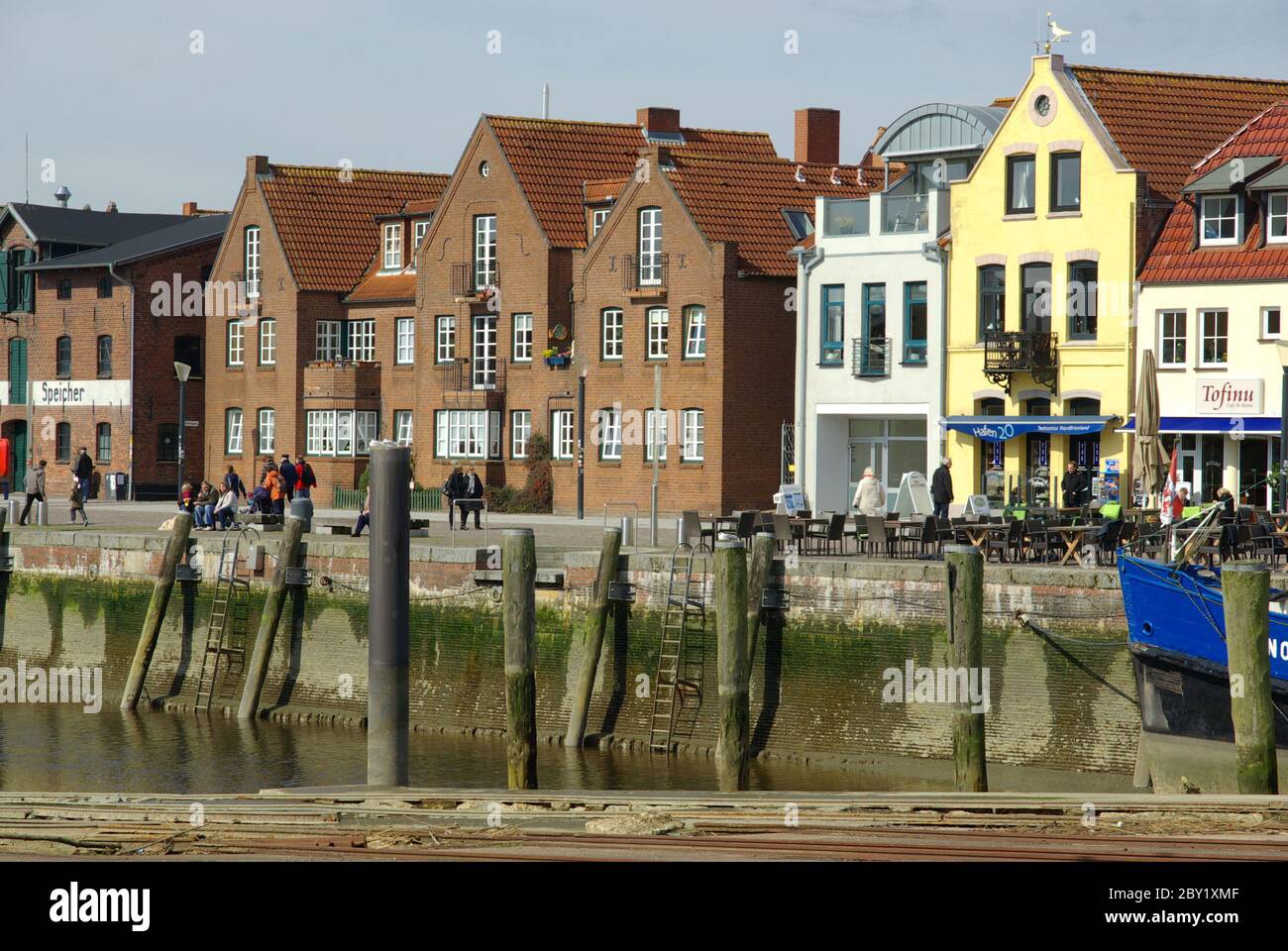 Husum harbour hi-res stock photography and images - Alamy