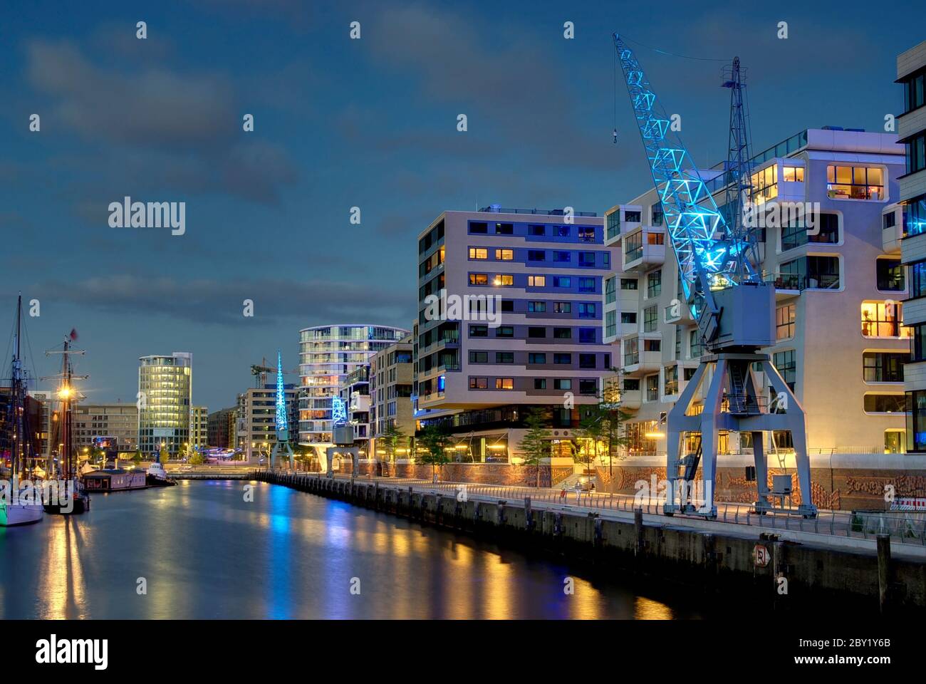 Hdr hafencity hi-res stock photography and images - Alamy
