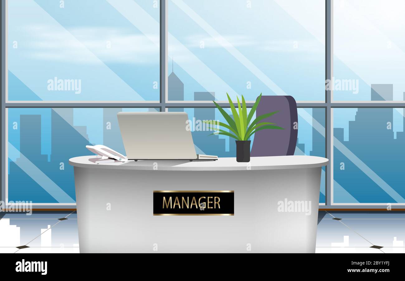 Professional office decor Stock Vector Images - Alamy