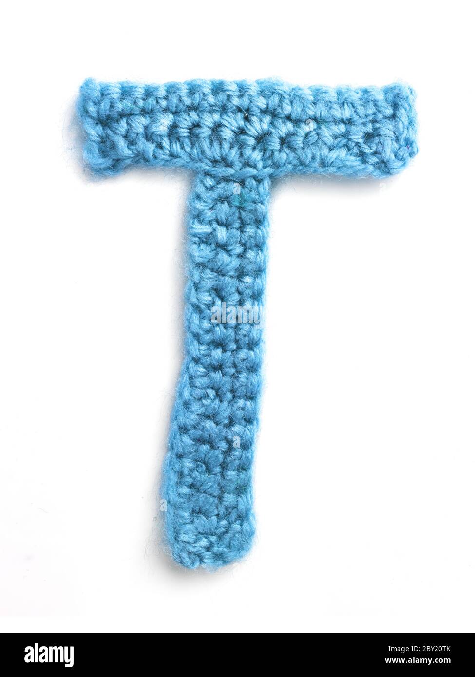 letter of knit alphabet Stock Photo - Alamy