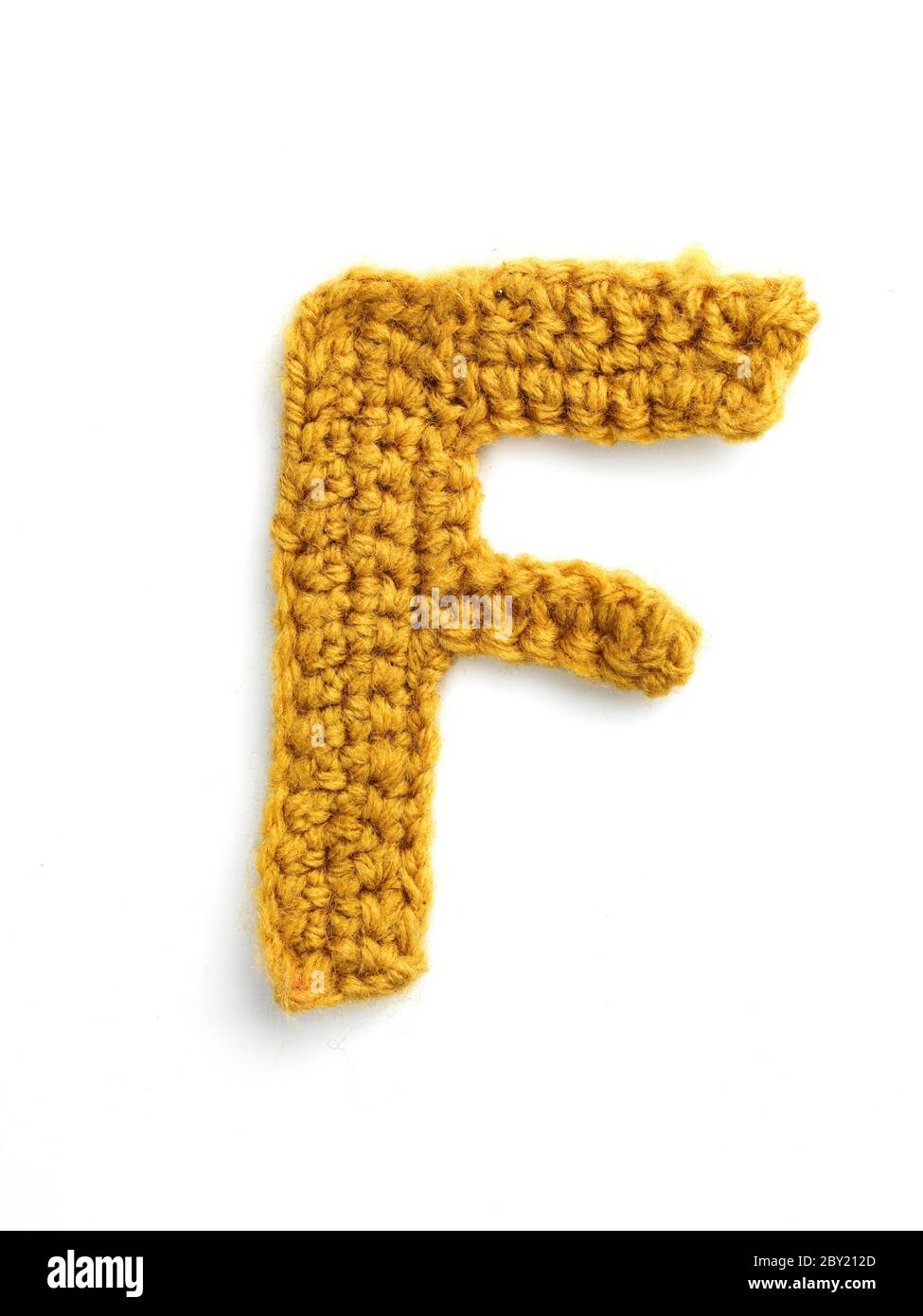letter of knit alphabet Stock Photo - Alamy
