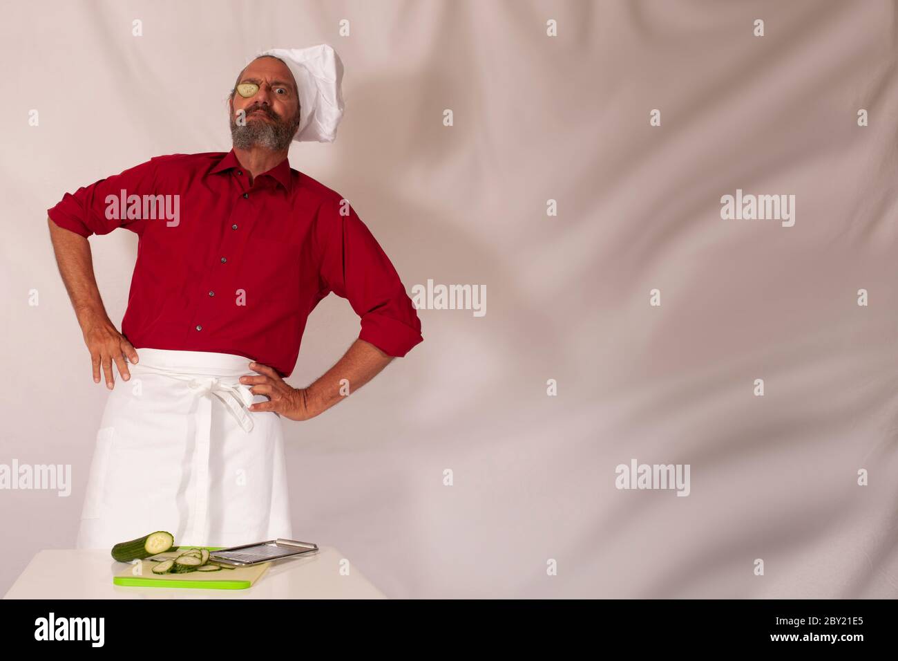 Best ager cooking hi-res stock photography and images - Alamy