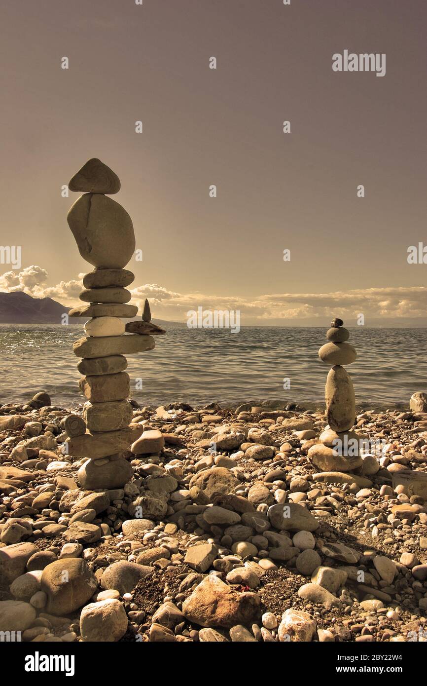 The yellow world Stock Photo - Alamy