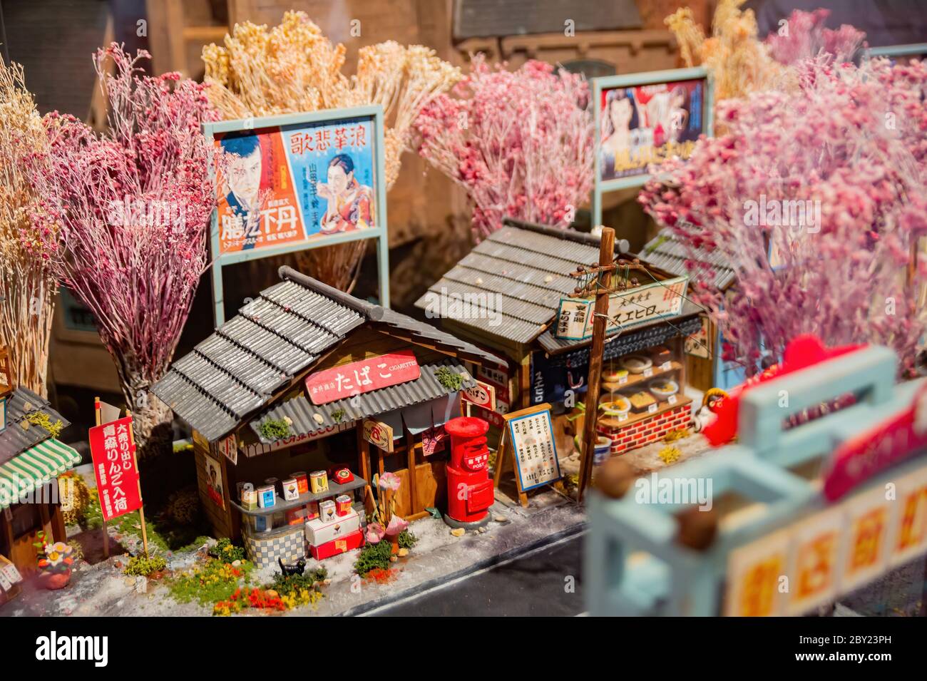 Taipei, JAN 2, 2011 - Close up shot of beautiful Miniature Arts in ...