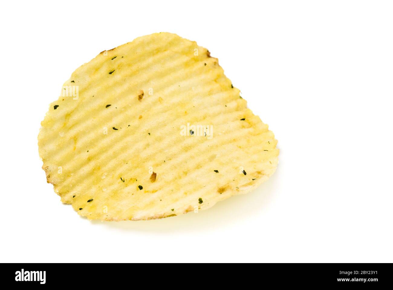 yellow potato chips closeup Stock Photo - Alamy