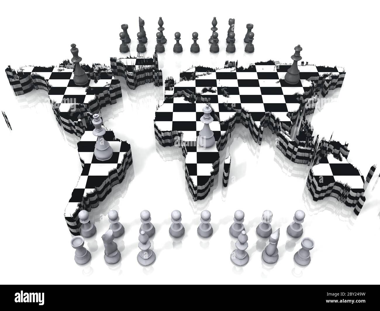 chess earth map Stock Photo - Alamy