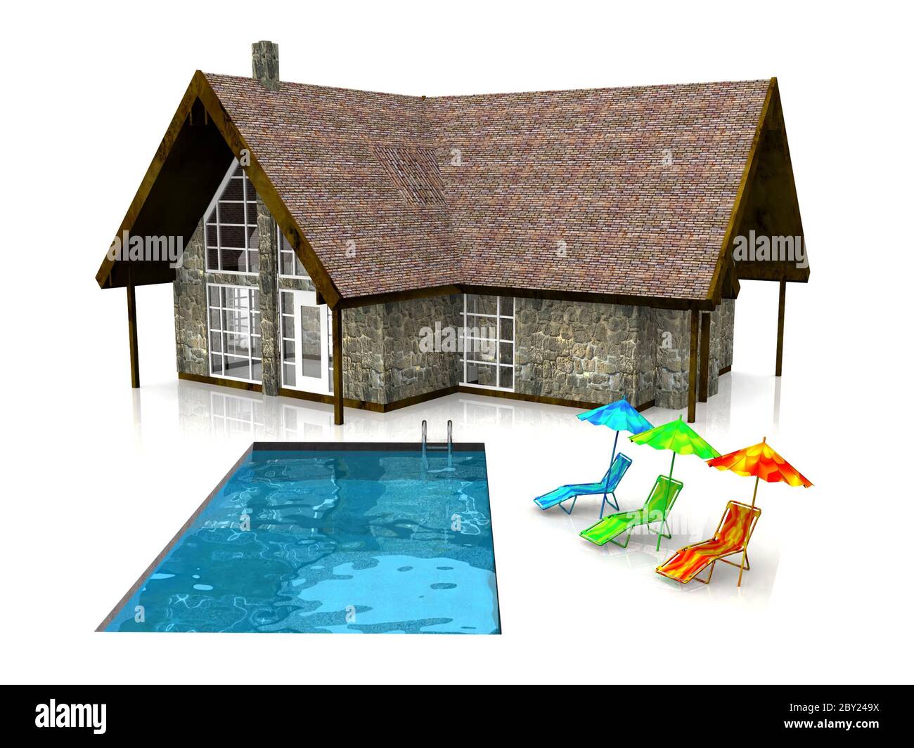 House deck Cut Out Stock Images & Pictures - Alamy