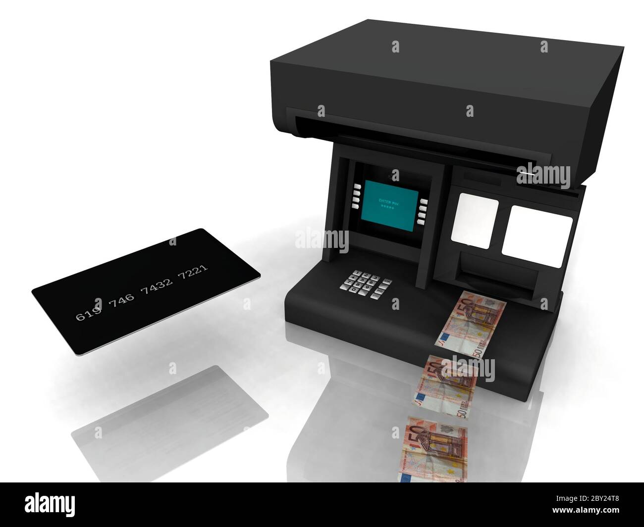 Withdraw money machine hi-res stock photography and images - Alamy