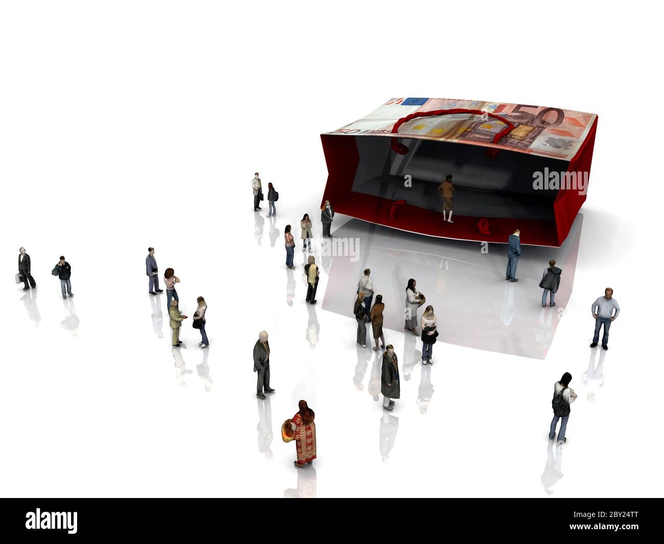 Small shop character Cut Out Stock Images & Pictures - Alamy