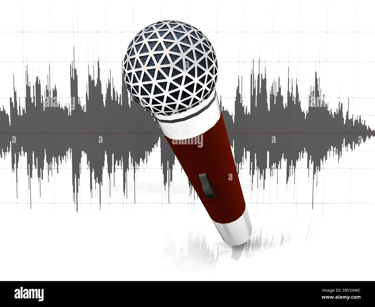 microphone and sound Stock Photo - Alamy