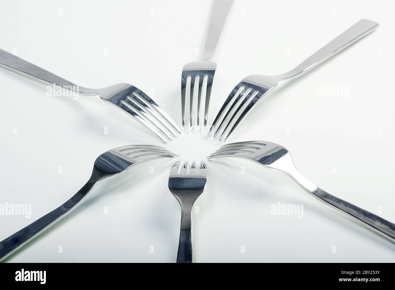abstract fork background as a food concept Stock Photo - Alamy