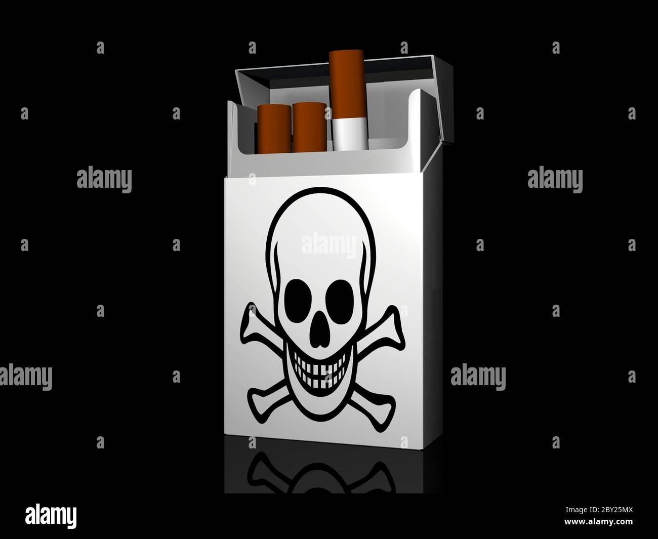 Cigarettes warning label hi-res stock photography and images - Alamy