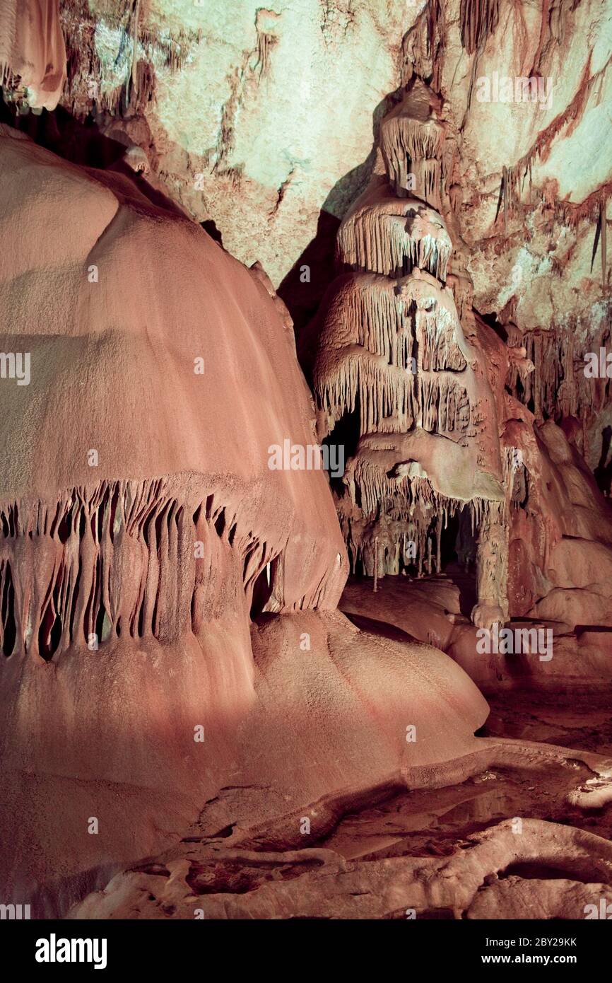 Underground geological cavern interior hi-res stock photography and ...