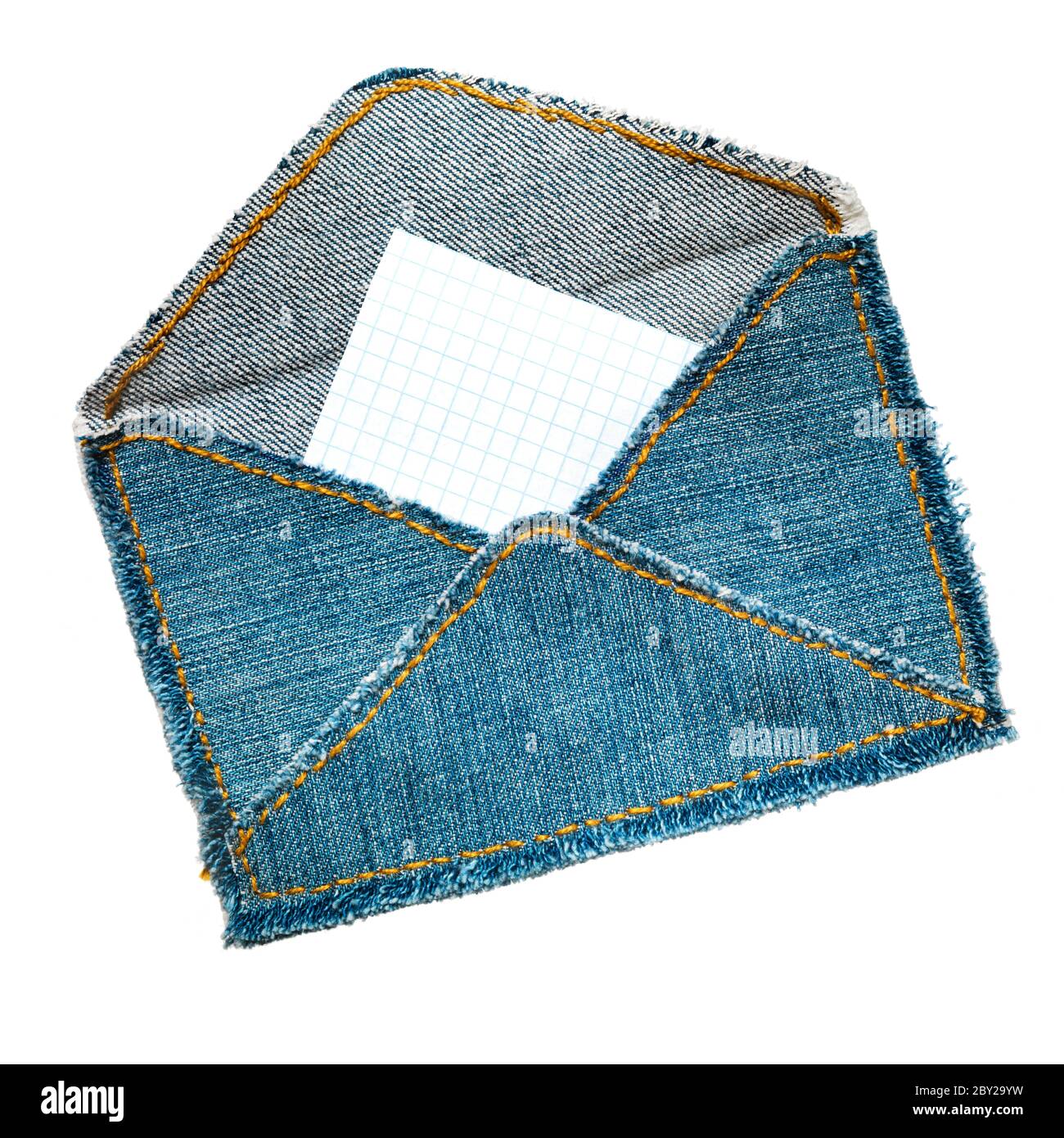 Jeans envelope hi-res stock photography and images - Alamy